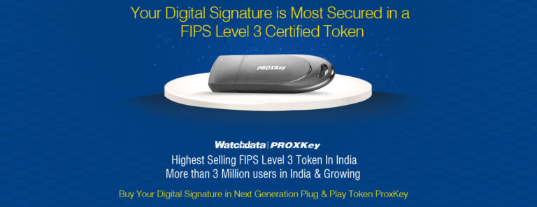 Watchdata Proxkey FIPS USB Token (FIPS 140-2 Level 3 Certified) [Pack of 1]