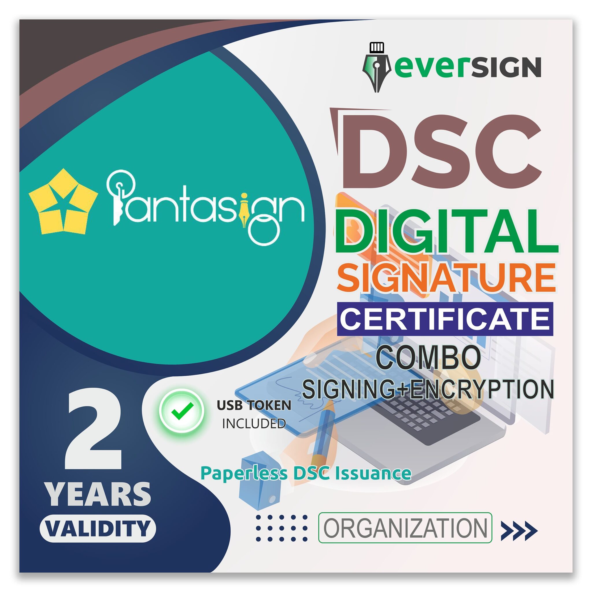 Buy PantaSign Digital Signature Certificate (DSC) by EVERSIGN