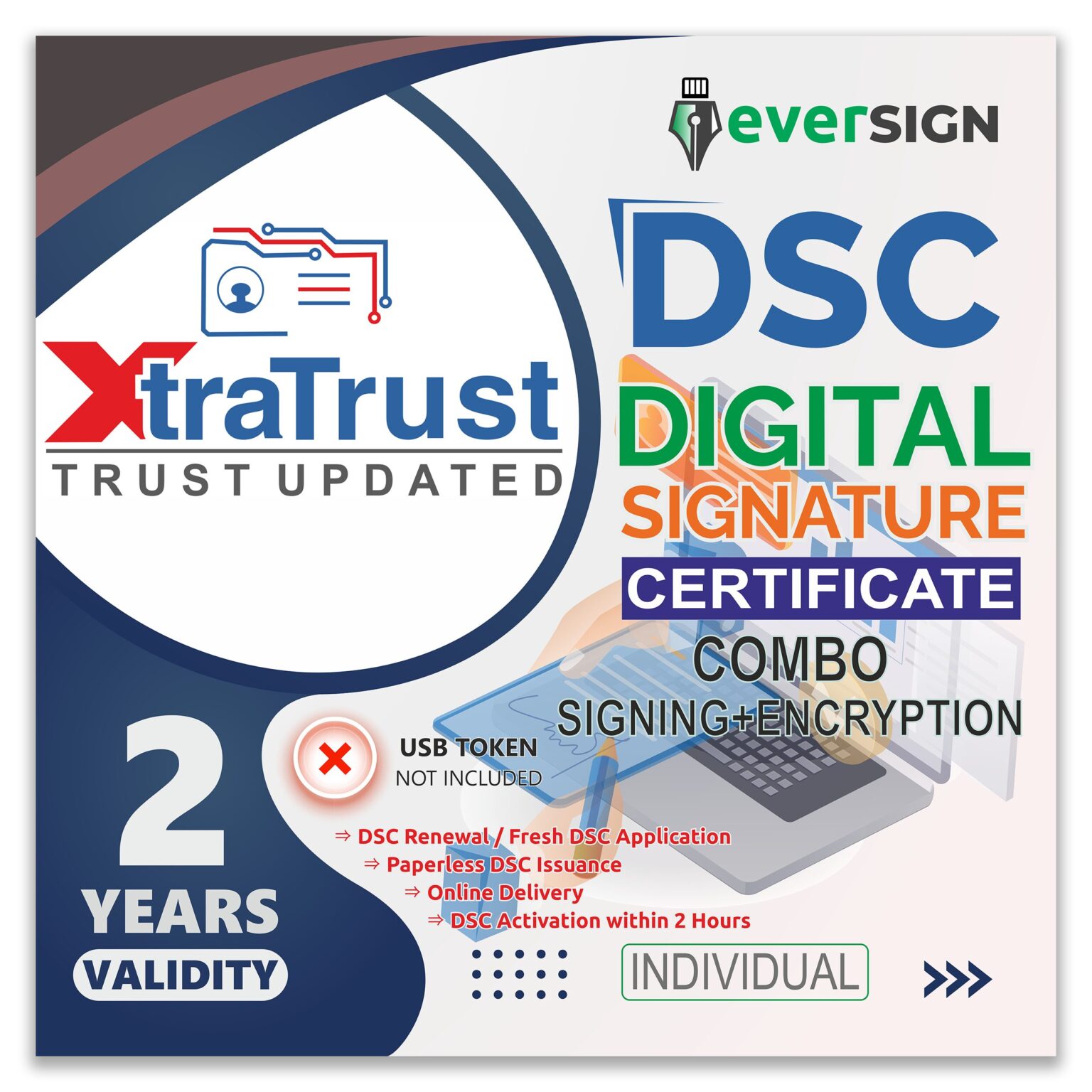 XtraTrust (Class 3 Combo DSC) Digital Signature Certificate ...