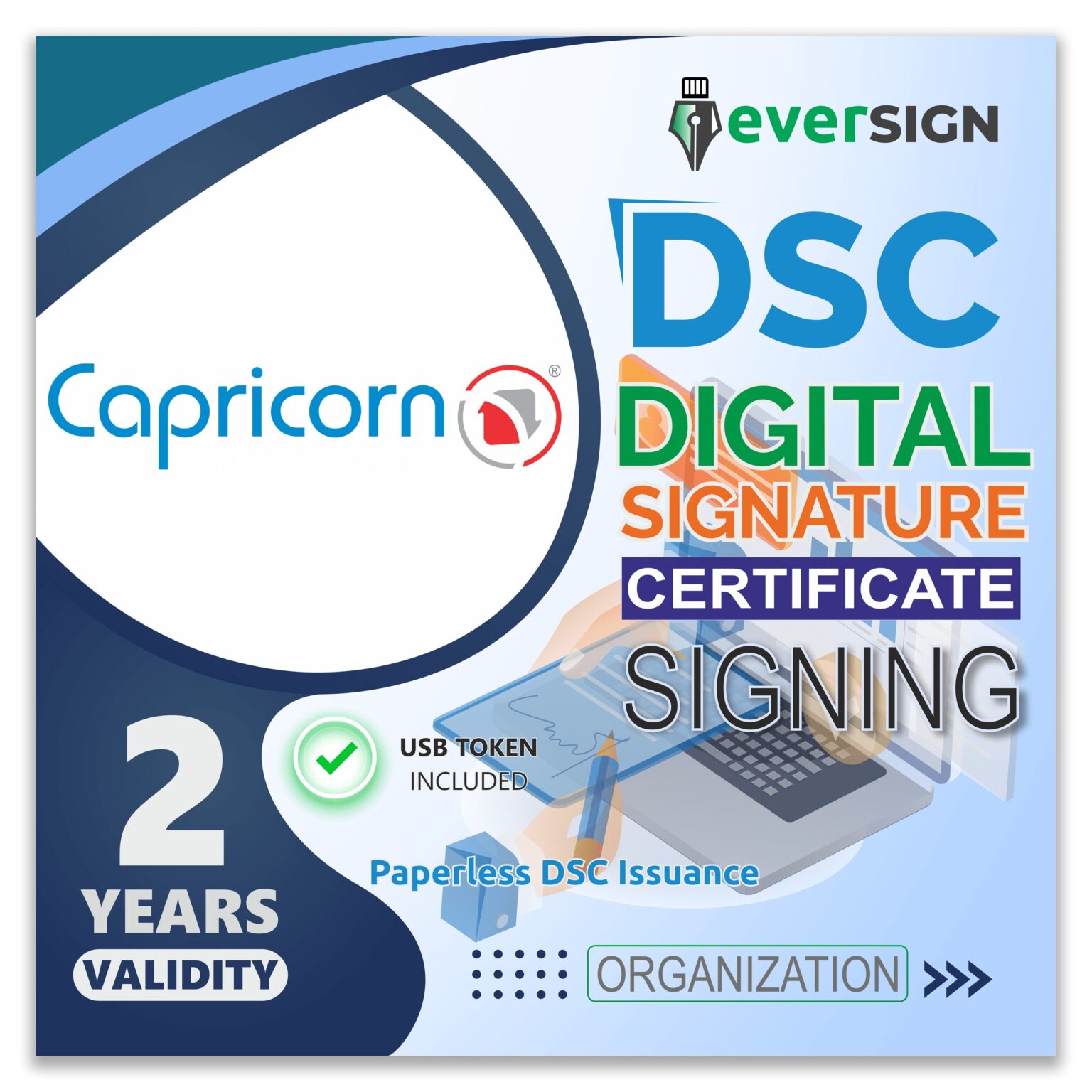 PantaSign (Class 3 DSC) Digital Signature Certificate - Organization ...