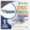 VSign (Class 3 Combo DSC) Digital Signature Certificate + Encryption - Organization - For 1 Year ...