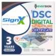 SignX (Class 3 Combo DSC) Digital Signature Certificate + Encryption ...