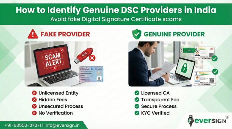 How to Identify Genuine DSC Providers in India | Avoid Scams